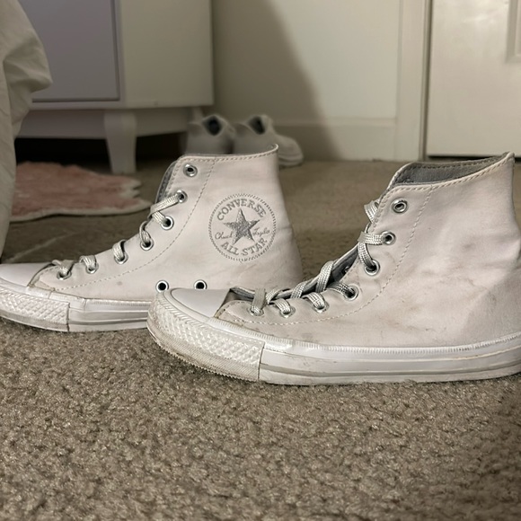 Shoes | Rare All White Converse | Poshmark